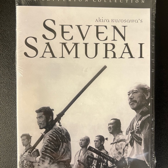 Media | Seven Samurai Dvd 1954 Criterion Collection Akira Kurosawa New ...